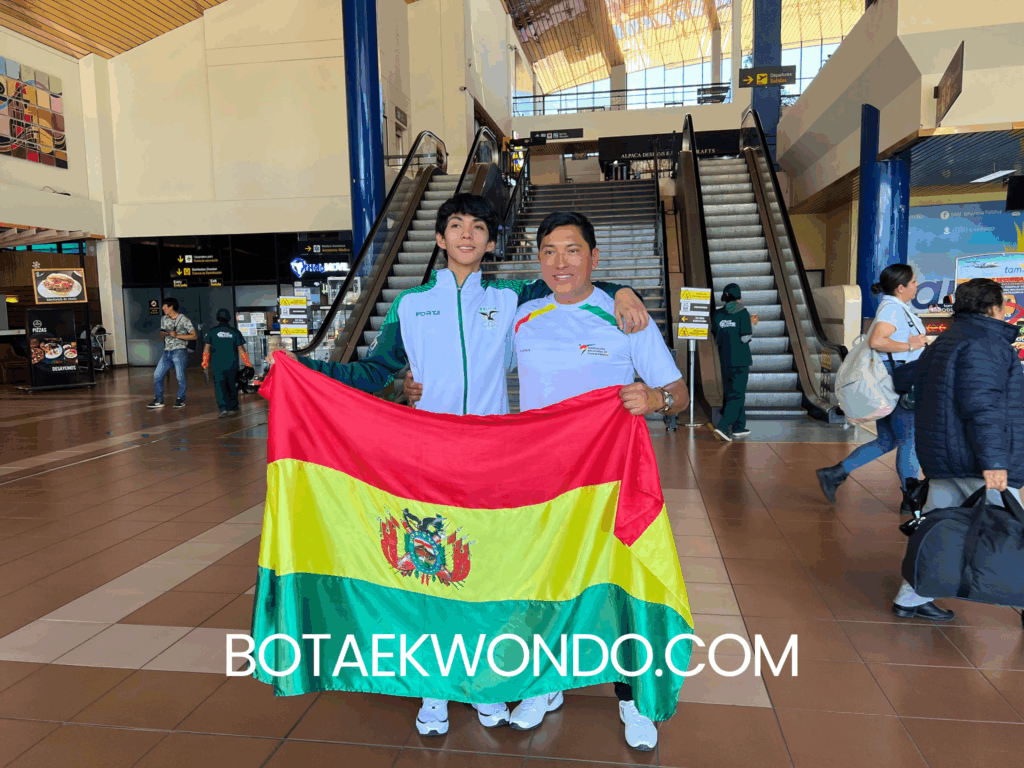 Padre e hijo representarán a Bolivia en la II Copa Panamericana Kukkiwon 2025 - BO TAEKWONDO